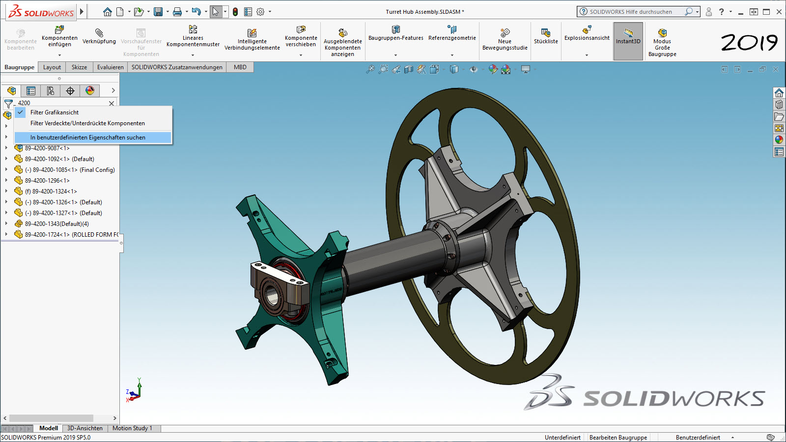 Filter im Featurebaum (DS SolidWorks/SolidWorks) - Foren auf CAD.de