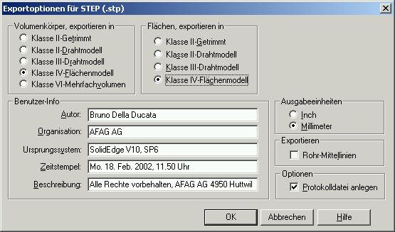 STEP / IGES Export aus SolidEdge ( Siemens Digital Industries Software/Solid Edge) - Foren auf ...