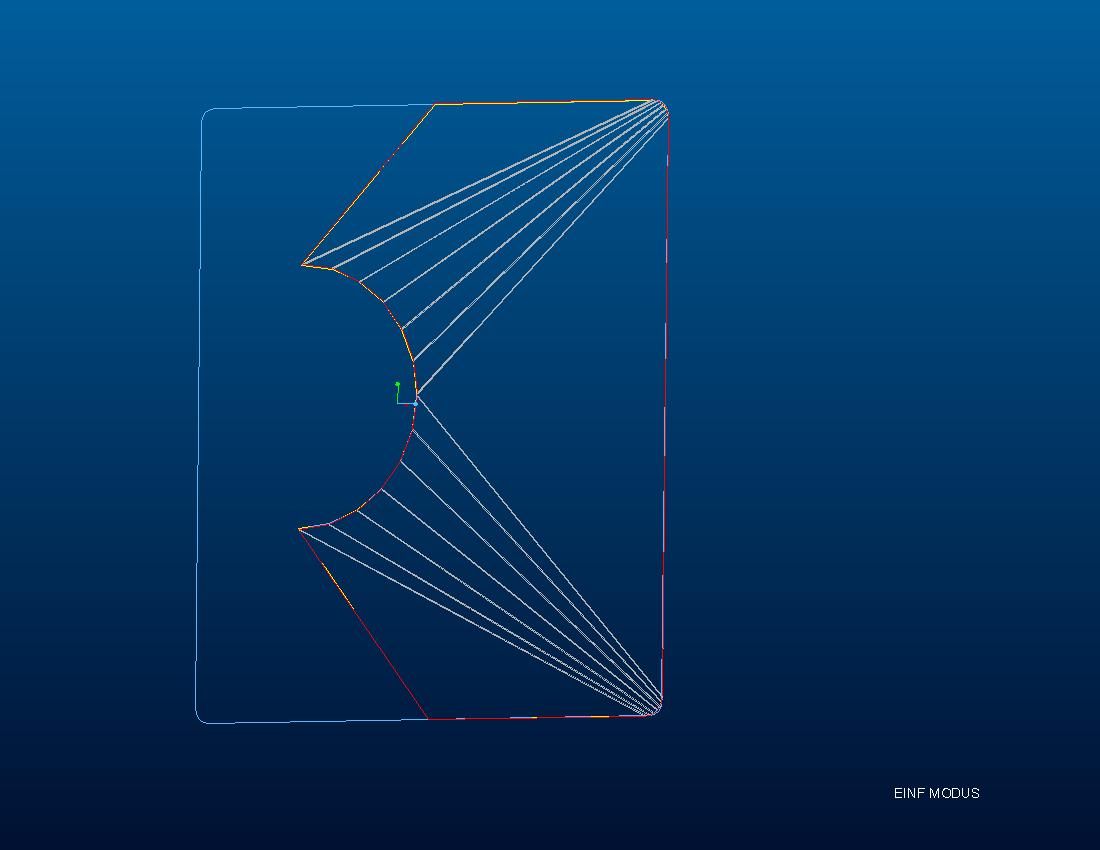 Sheetmetal Abwicklung von Übergang Eckig auf Rund (PTC Engineering ...
