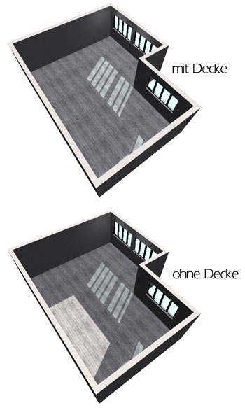 VIZ-Render - Belichtungsstudie (Autodesk/AutoCAD Architecture ACA (ADT)) - Foren auf CAD.de