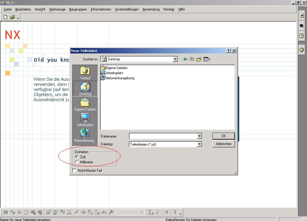 NX3: Keinen Zugriff auf Defaults File ( Siemens Digital Industries ...