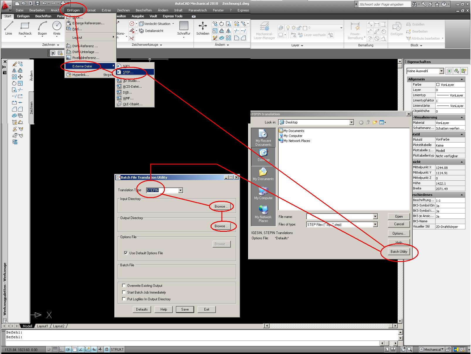 Inventor Task Scheduler und STEP Konvertierung (Autodesk/Inventor ...