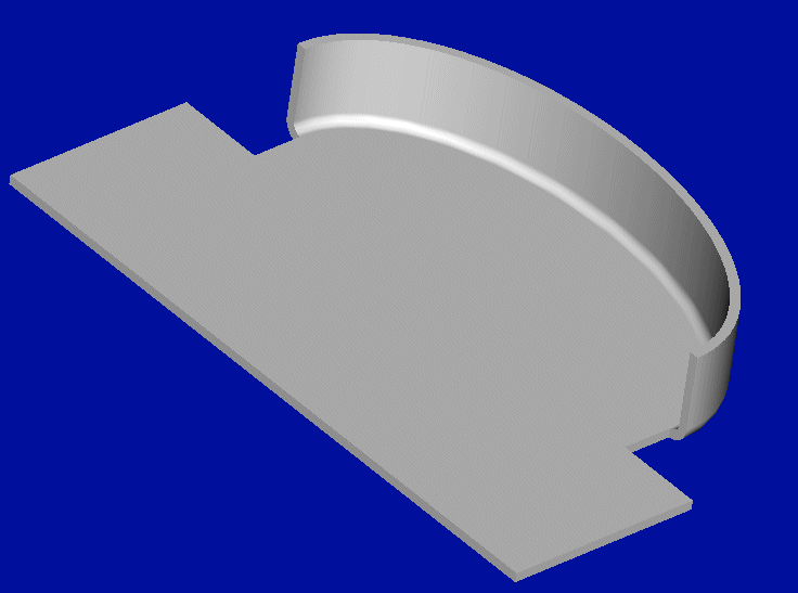 Lasche an der Kurve biegen (PTC Engineering Solutions/Pro ENGINEER ...