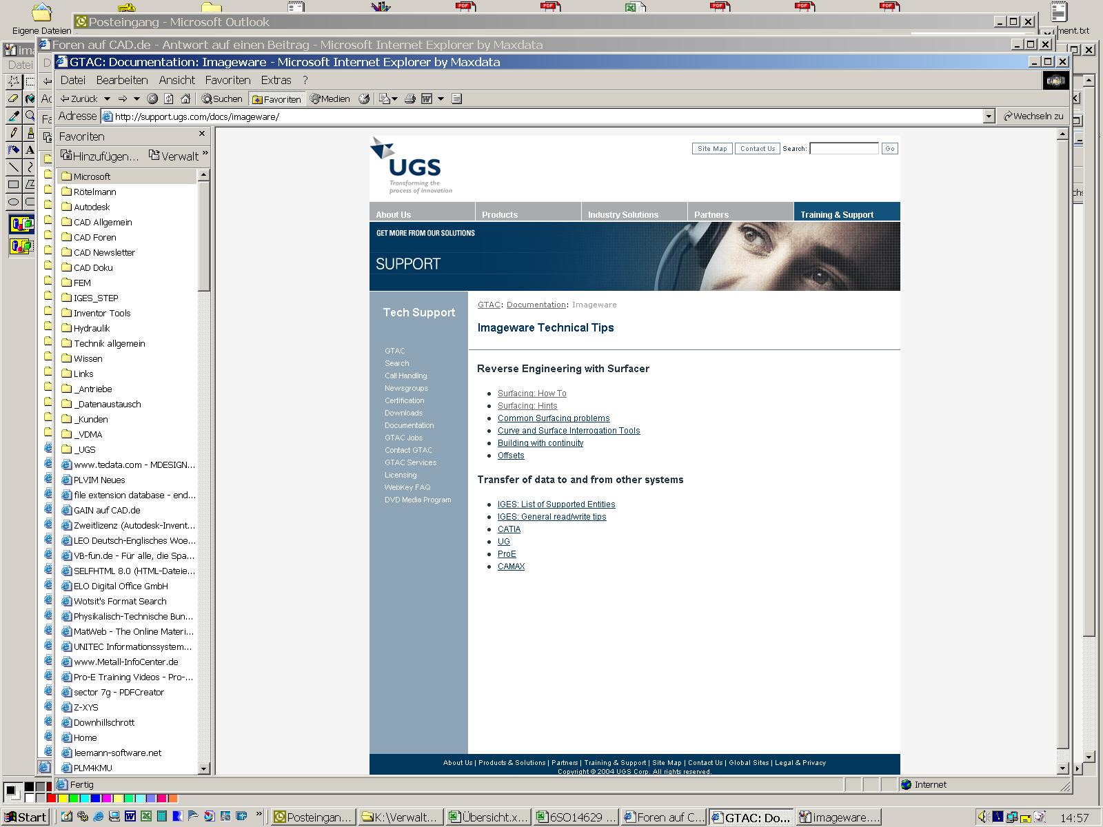 Imageware ( Siemens Digital Industries Software/NX) - Foren auf CAD.de