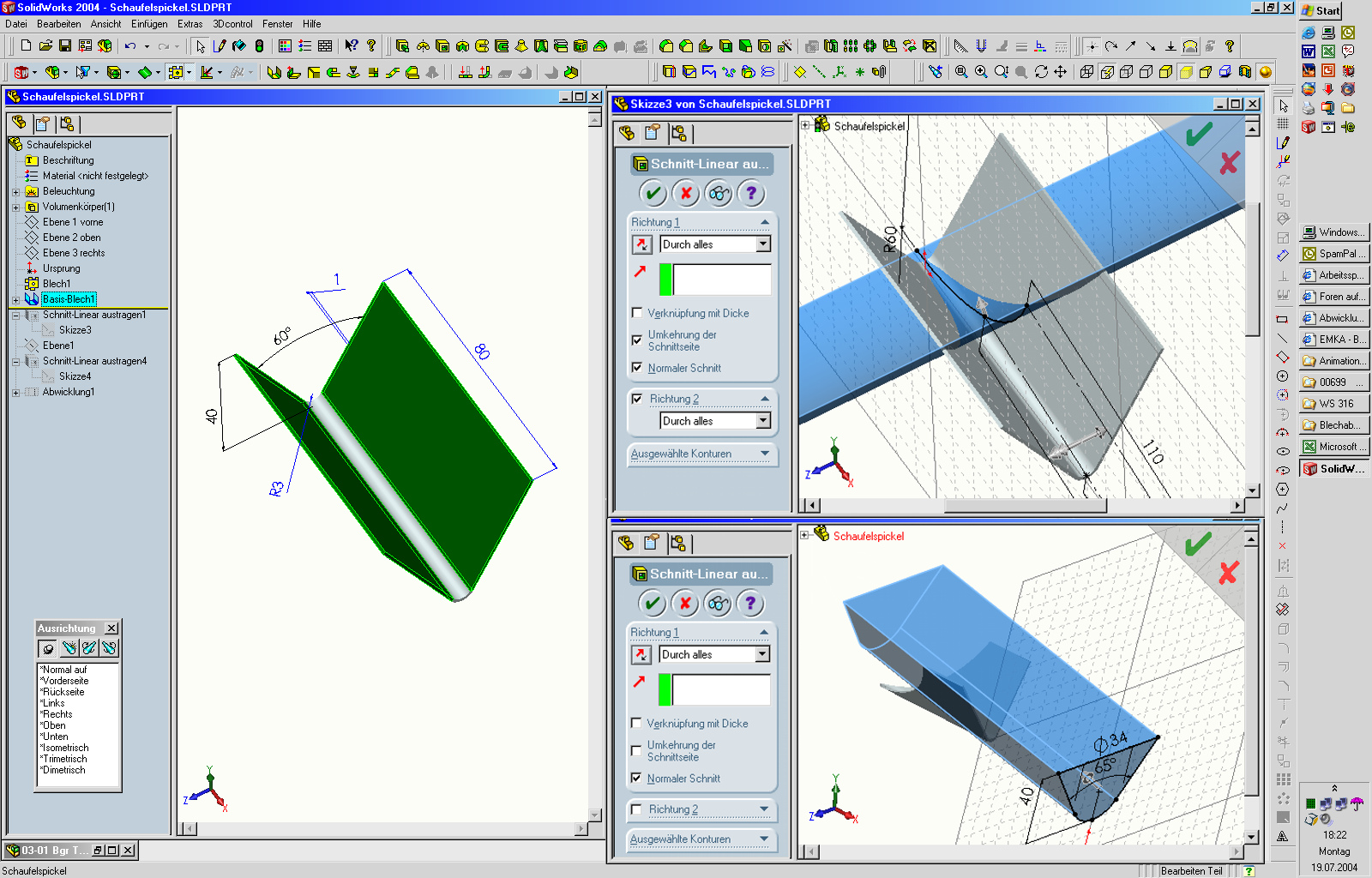 Abwicklung (DS SolidWorks/SolidWorks) - Foren auf CAD.de