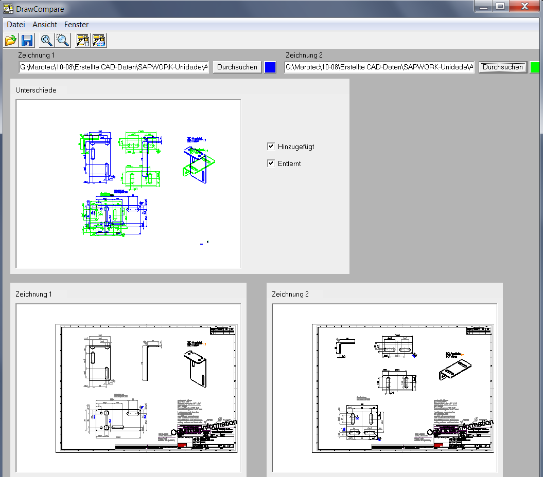SLDDRW vergleichen (DS SolidWorks/SolidWorks) - Foren auf CAD.de