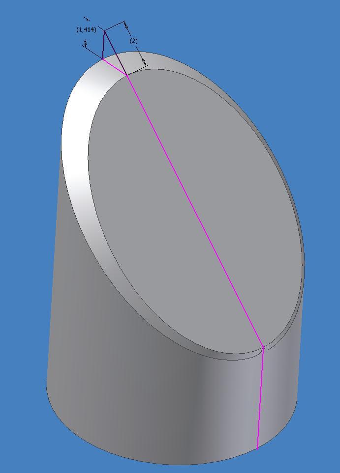 45° Fase an Elipse (Autodesk/Inventor) - Foren auf CAD.de