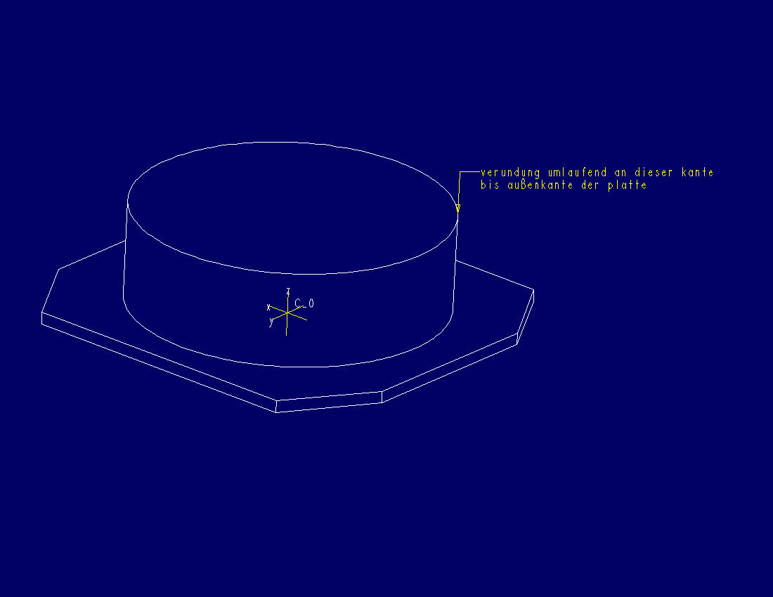 Rundung / Querschnitte verbinden (PTC Engineering Solutions/Pro ...
