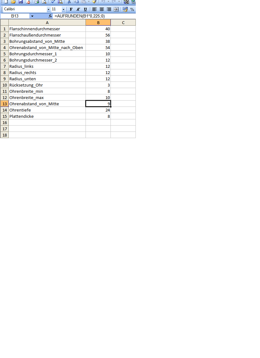 Parameter von Excel (Autodesk/Inventor) - Foren auf CAD.de