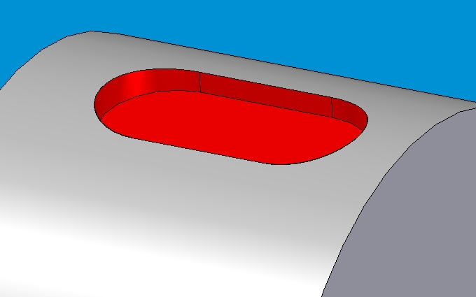 Modellbemaßung einer Passfedernut im dft ( Siemens Digital Industries ...
