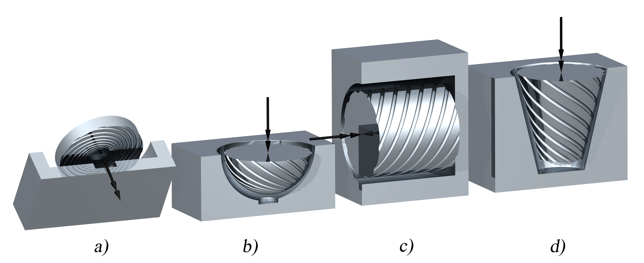 Spiralrillenlager (Luftlager) (FEM / Genormte Berechnungen/ANSYS ...