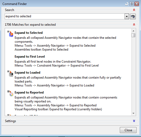 NX 8 5 Toolbar Command Expand To Select Siemens Digital Industries Software NX L sung 