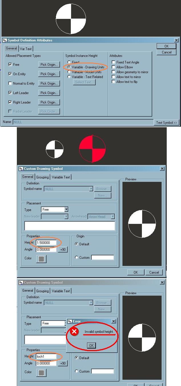 Symbol einfügen und automatisch anpassen (PTC Engineering Solutions/Pro ...