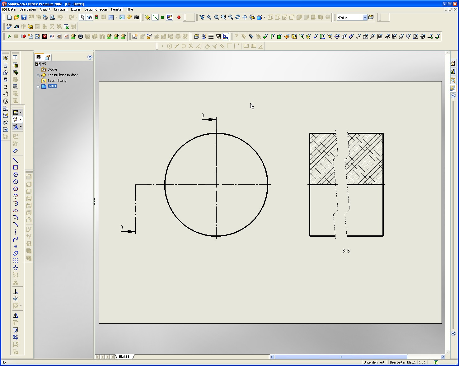 Halbschnitt einer Welle erstellen (DS SolidWorks/SolidWorks) - Foren ...