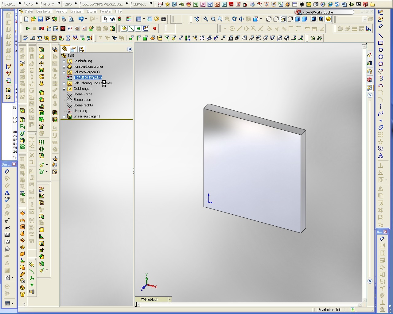 Materialdatenbank (DS SolidWorks/SolidWorks) - Foren auf CAD.de